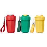 China 420ml Leakproof Stainless Steel Coffee Tumbler with Flip Lid Eco Friendly for sale