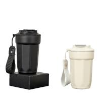 China 420ml Leakproof Stainless Steel Coffee Tumbler with Flip Lid Eco Friendly for sale
