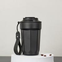 China 420ml Leakproof Stainless Steel Coffee Tumbler with Flip Lid Eco Friendly for sale