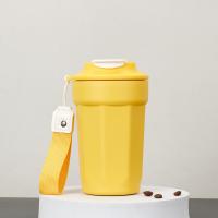 China 420ml Leakproof Stainless Steel Coffee Tumbler with Flip Lid Eco Friendly for sale