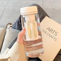 China Custom Logo Plastic Water Drinking Bottle WITH LID for Office and Outdoor Activities for sale