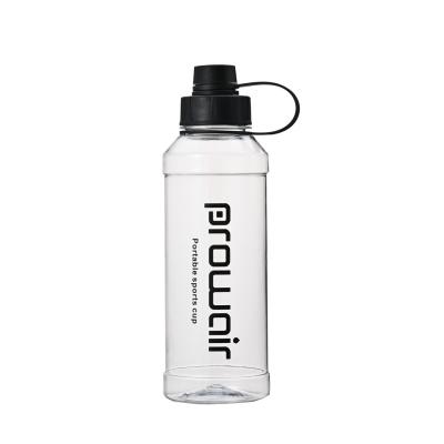 China Direct Drinking 1000ML Transparent BPA Free Plastic Water Bottle with Custom Logo for sale
