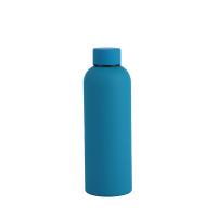 China Custom Logo 500ml Stainless Steel Thermal Insulated Vacuum Flask Bottle for Sport for sale