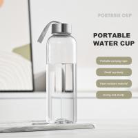 China Custom Logo Plastic Sport Water Bottle BPA Free 300ml 400ml 500ml Outdoor Drinking for sale