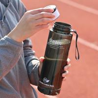 China 1000ml Eco Friendly BPA Free Plastic Sport Water Bottle for Outdoor Camping Hiking for sale