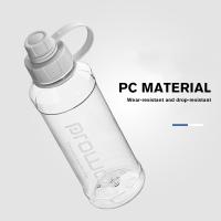 China 1000ml BPA Free Clear Plastic Water Bottle Food Grade for Boiling Water for sale