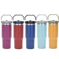 China Double Wall 304 Stainless Steel Tumbler 30oz Vacuum Insulated Beer Mug for sale