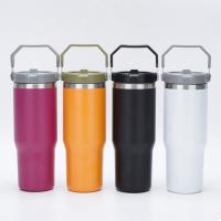 China Double Wall 304 Stainless Steel Tumbler 30oz Vacuum Insulated Beer Mug for sale
