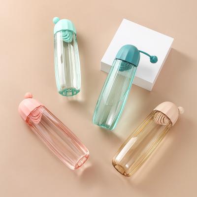 China OEM Service Accepted 480ml Portable Straight Drink Bottle with Strainer for sale