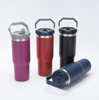 China 30oz 304 Stainless Steel Vacuum Insulated Travel Mug Tumbler Custom Colors for sale