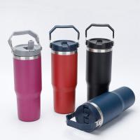 China 30oz Double Wall Stainless Steel Tumbler Vacuum Insulated Portable Custom Colors Drinkware for sale