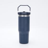 China 30oz Double Wall Stainless Steel Tumbler Vacuum Insulated Portable Custom Colors Drinkware for sale
