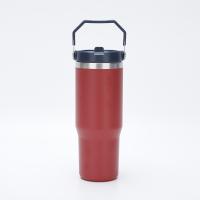 China 30oz Double Wall Stainless Steel Tumbler Vacuum Insulated Portable Custom Colors Drinkware for sale