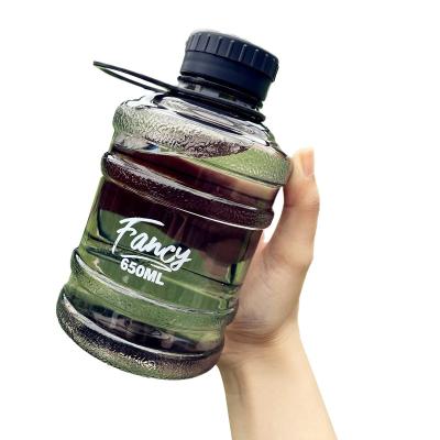 China Plastic Sports Water Bottle 650ml for Camping Kids Outdoor Drinking for sale