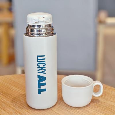 China 316 Stainless Steel Kids Water Bottle 500ml Cute Tumbler Cup Portable Thermos Outdoor Sports Flask for sale