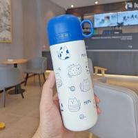 China 316 Stainless Steel Kids Water Bottle 500ml Cute Tumbler Cup Portable Thermos Outdoor Sports Flask for sale