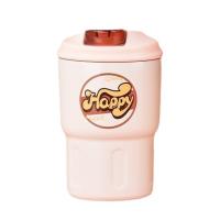 China 350ml Stainless Steel Double Wall Vacuum Insulated Coffee Mug with Lid Cute Design for sale