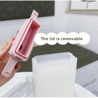 China Plastic Drinking Water Bottle 450ml Portable Square Outdoor Travel Sports Bottle for sale