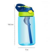 China Stocked 500ml Customized Kids Drinking Bottle BPA Free Tritan Plastic Water Bottle for sale