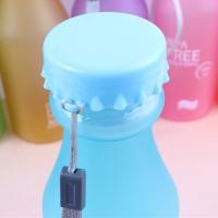 China BPA Free Plastic Water Bottle 550ml Reusable Sport Bottle with Rope for Gym Outdoor for sale