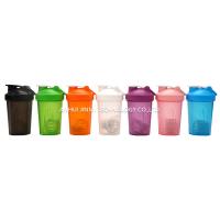 China 400ml Stainless Steel Protein Shaker Bottle for Fitness Gym Mix Drink Cup 600ml for sale