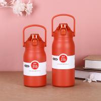 China 316 Stainless Steel Vacuum Flask 800ml 1000ml Thermal Insulation Water Bottle OEM ODM Custom Logo for sale