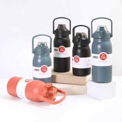China Insulated Stainless Steel Water Bottle 800ml 304 Double Wall Flask for Outdoor Sports for sale