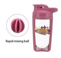 China 650ml Plastic Shaker Bottle for Gym Sports Custom Color BPA Free Mixing Cup for sale