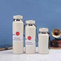 China 600ml 800ml 1000ml Double Wall Stainless Steel Vacuum Insulated Water Bottle Outdoor for sale