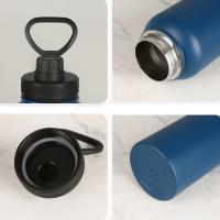 China 304 Stainless Steel Vacuum Insulated Water Bottle 1000ml for Outdoor Travel Hot Cold 12-24hrs for sale