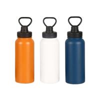 China Customized 1000ml Stainless Steel Vacuum Insulated Water Bottle 304 Wide Mouth for sale