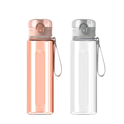 China BPA Free Tritan Plastic Water Bottle 650ml for Outdoor Sports Activities for sale