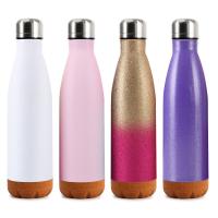 China 500ml Cola Shaped Vacuum Stainless Steel Thermos Coffee Flask for Outdoor Travel for sale