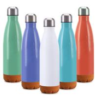 China 500ml Cola Shaped Vacuum Stainless Steel Thermos Coffee Flask for Outdoor Travel for sale