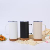 China 0.5KG Double Wall Vacuum Insulated Stainless Steel Coffee Mug 12oz 16oz with Lid for sale
