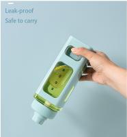 China 700ml Square Plastic Water Bottle High Temperature Resistant Portable Camping Cup for sale