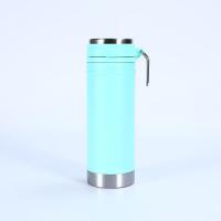 China 750ml Double Wall Stainless Steel Vacuum Flask Custom Logo Outdoor Travel Bottle for sale