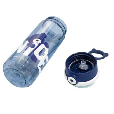 China Straw Type Water Flowing Method Customised Water Bottle with 480ml and 620ml Capacity for sale