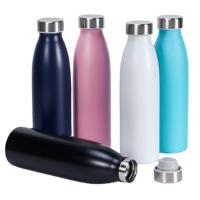 China Custom Logo 304 Stainless Steel Insulated Travel Bottle 500ml 750ml Vacuum Flask for sale
