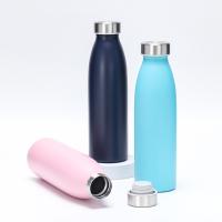 China Custom Logo 304 Stainless Steel Insulated Travel Bottle 500ml 750ml Vacuum Flask for sale