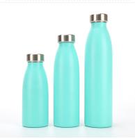 China Double Wall Stainless Steel Vacuum Flask 500ml Insulated Water Bottle Hot Cold 12-24hrs for sale