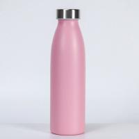China 304 Stainless Steel Double Wall Vacuum Insulated Sports Bottle 500ml with Foldable Handle for sale