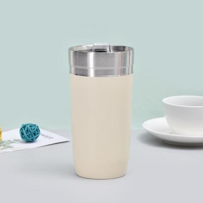 China 16oz 304 Stainless Steel Vacuum Insulated Coffee Mug Custom Logo Travel Cup for sale