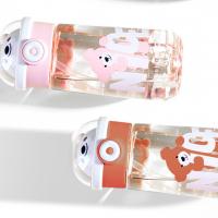 China Tritan BPA Free Kids Bear Water Bottle 480ml 620ml with Straw for School Outdoor Travel for sale