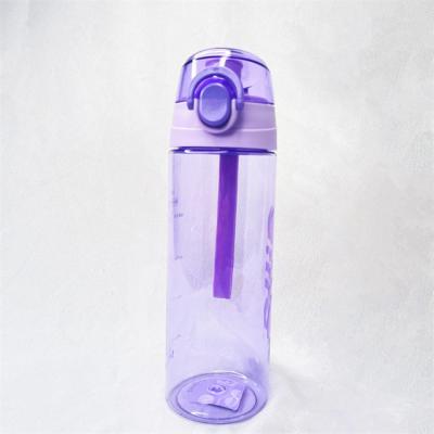 China Custom Logo Wide Mouth Sublimation Water Bottle BPA Free Tritan 600ML for Girls for sale