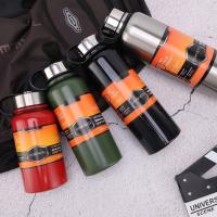 China 800ml 304 Stainless Steel Vacuum Insulated Water Bottle Travel Cup Custom Color for sale