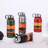 China 800ml 304 Stainless Steel Vacuum Insulated Water Bottle Travel Cup Custom Color for sale