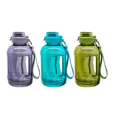 China Tritan Sports Water Bottle 1100ml Anti-Corrosion Coating for Gym Motivation for sale