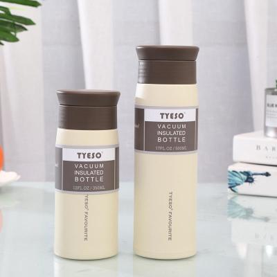 China 304 Stainless Steel Vacuum Flask Bottle 350ml 500ml Custom Color Insulated Water Bottle for sale