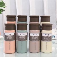 China 304 Stainless Steel Double Layer Insulated Cup 350ml 500ml Travel Vacuum Flask for sale